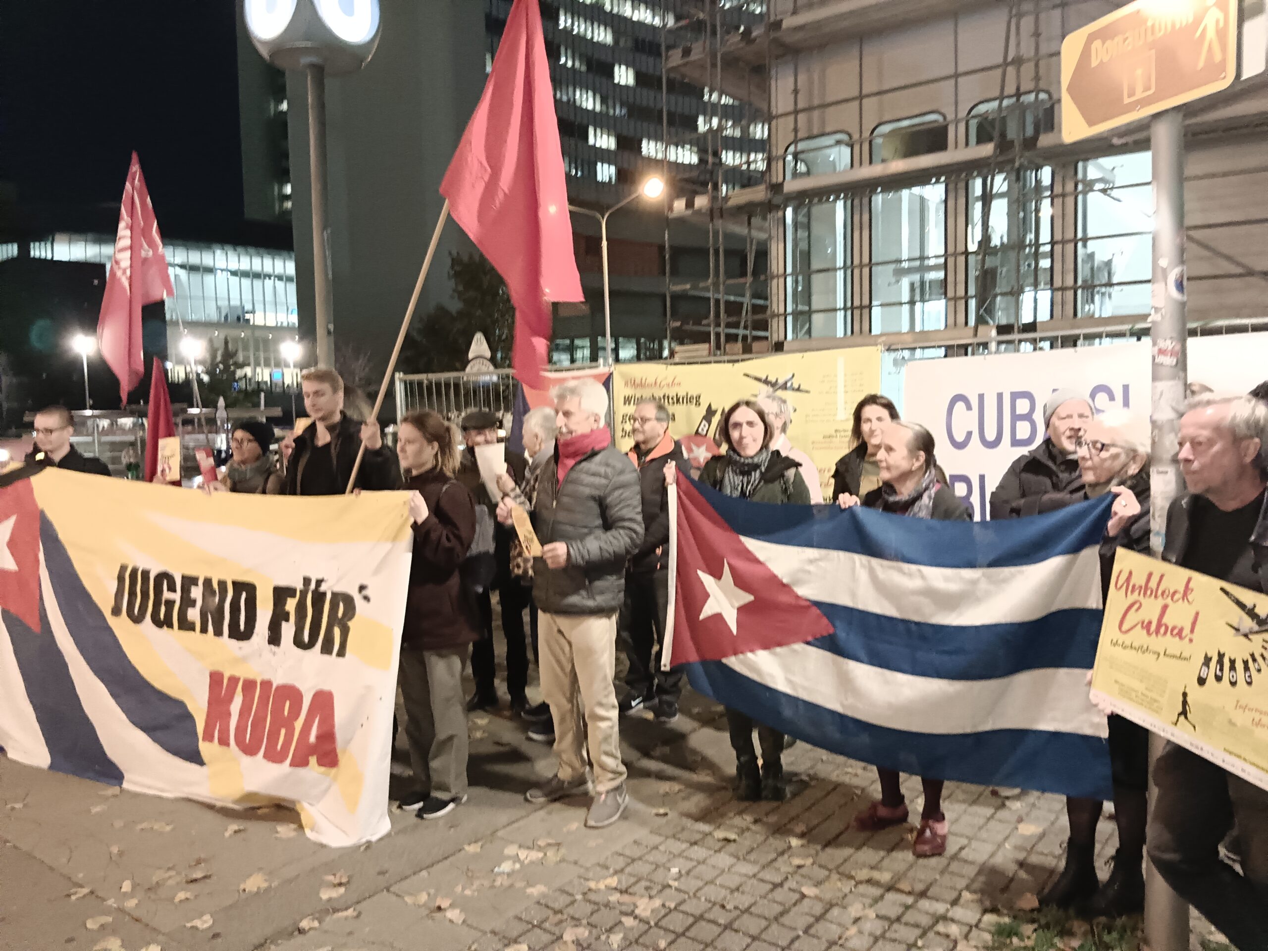 Kundgebung gegen die Blockade am Mittwoch 30. Oktober 2024 um 17 Uhr ...